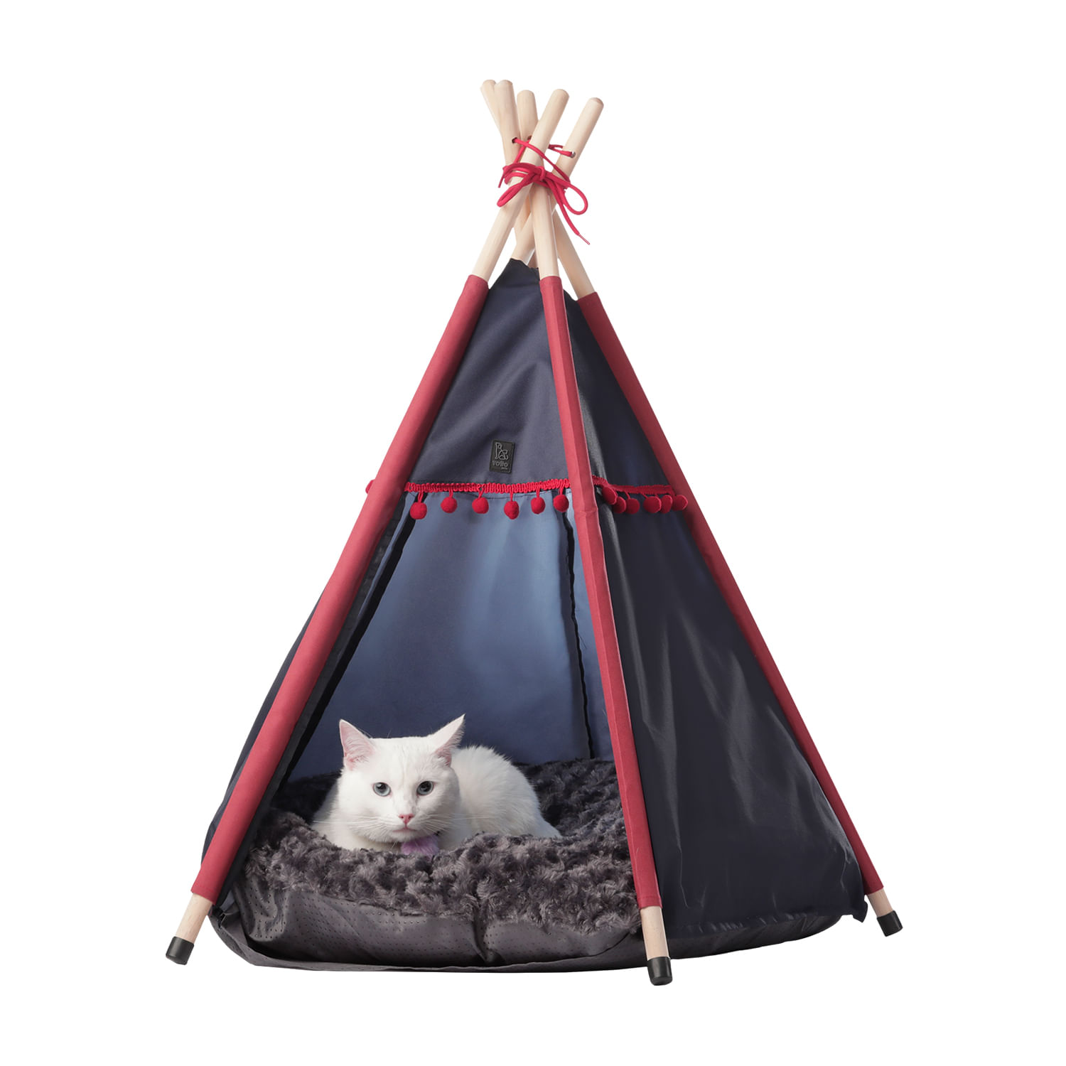 Teepee para mascota Charlie Azul