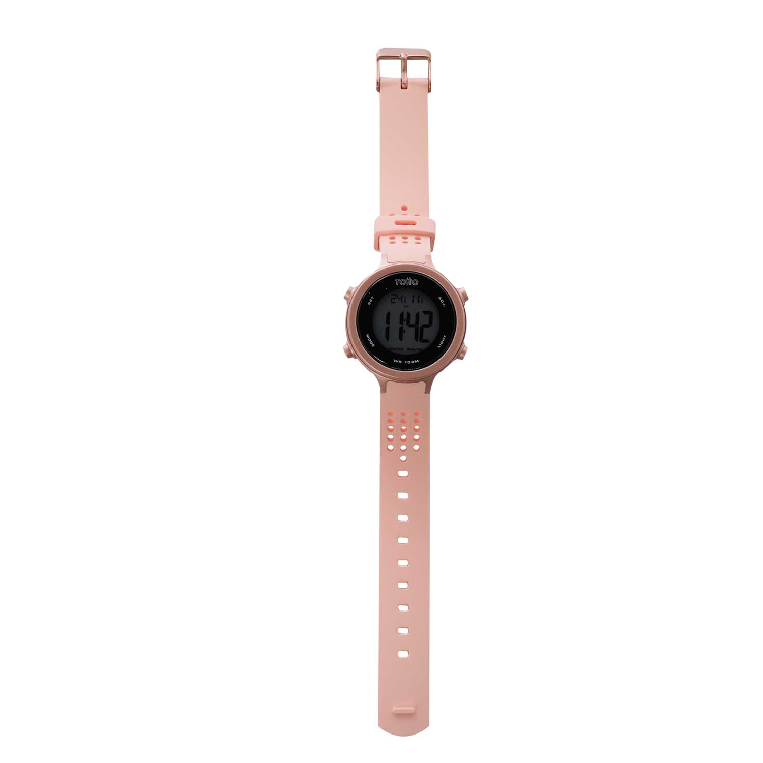 Reloj Digital Bubble Durazno Mujer