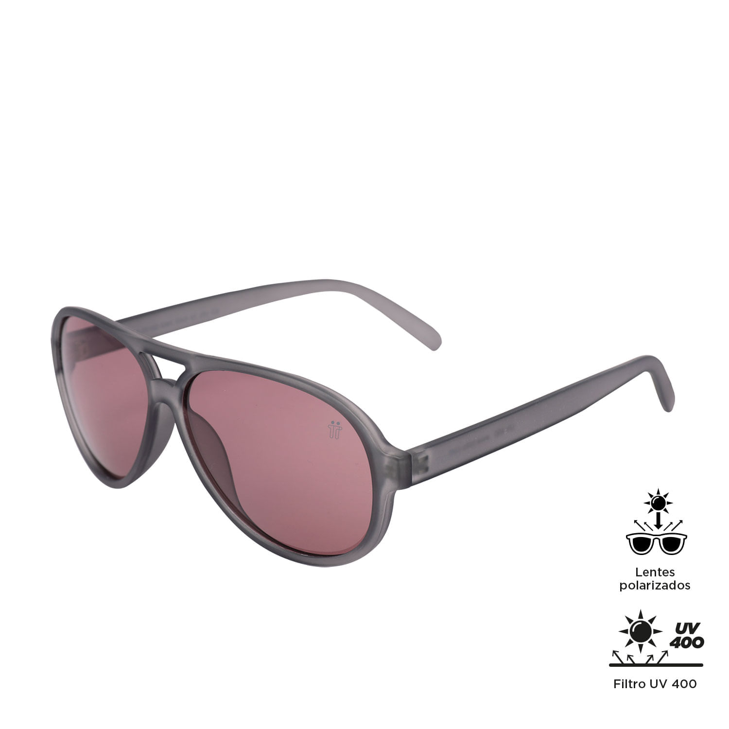 Gafas de Sol Giles Polarizadas Gris Mujer | Totto