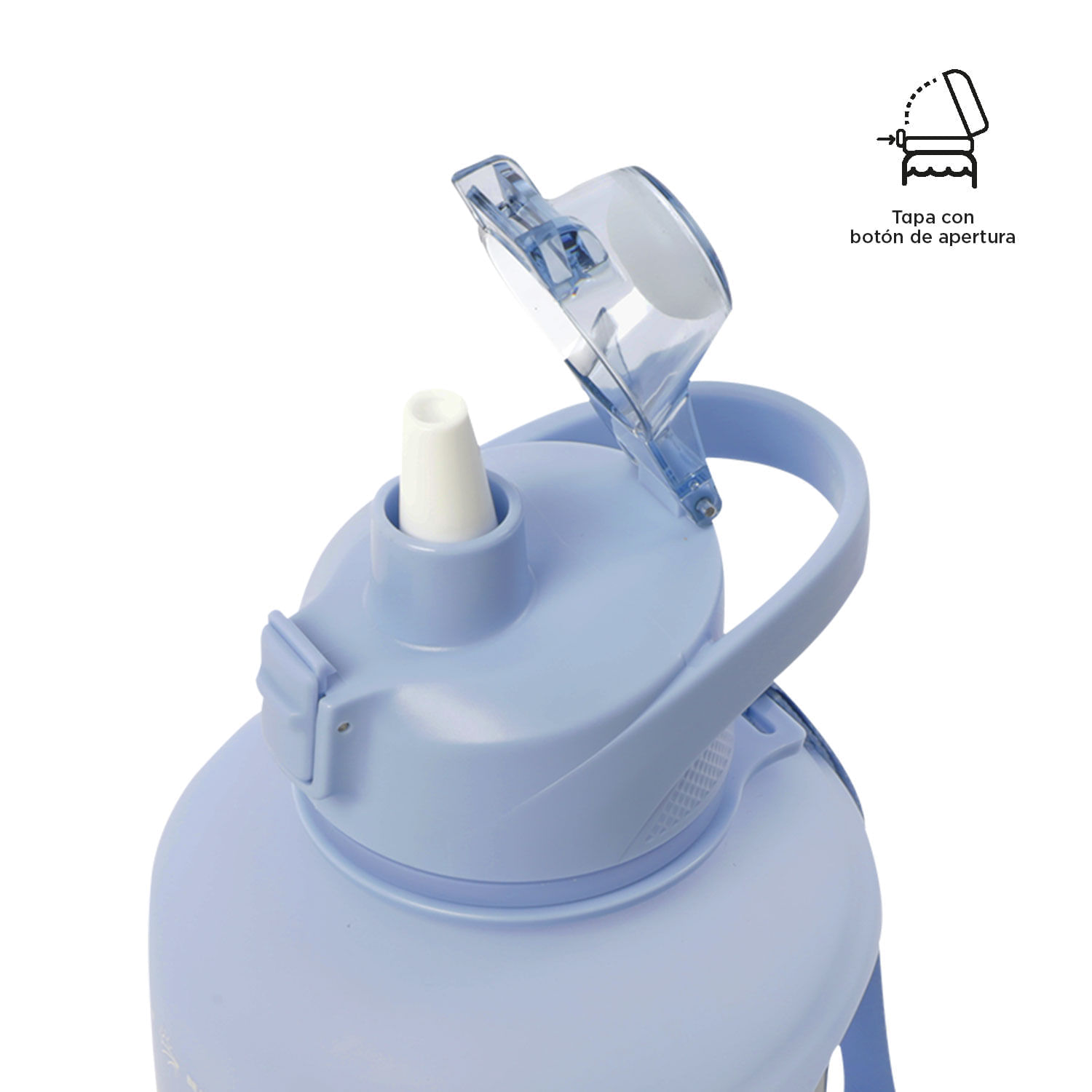 Botilito de agua Motivación 1500 ml Azul | Totto