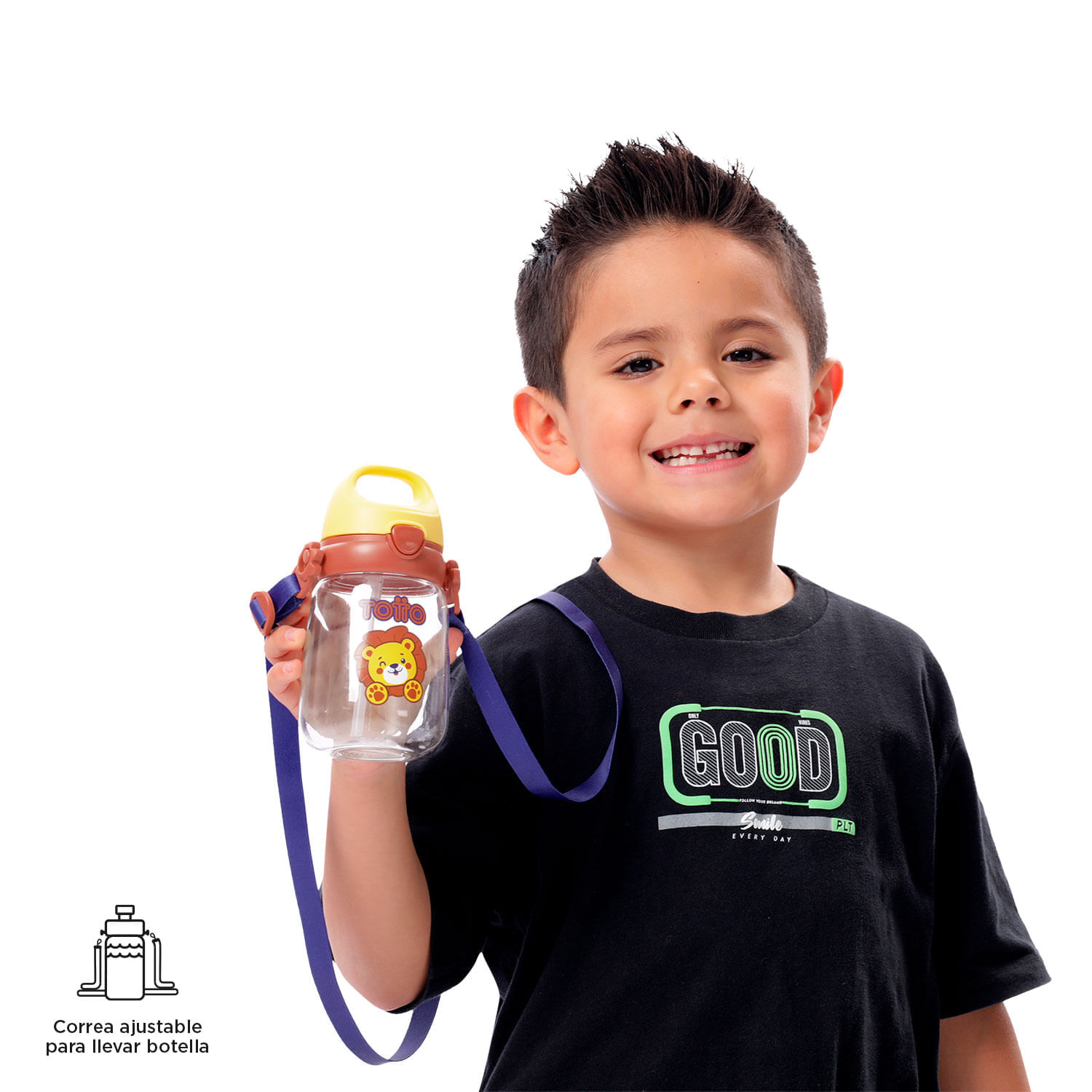 Botilito para agua Little Lion 350 ML Azul | Totto