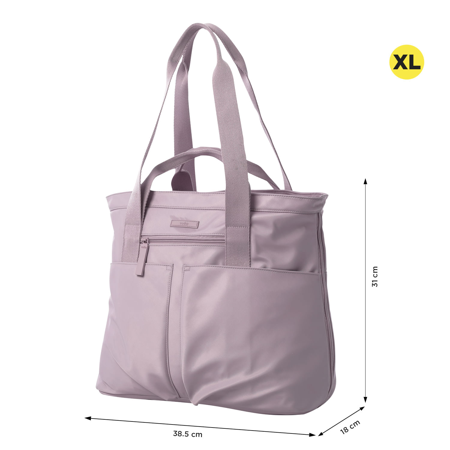 Tote Bag para Mujer Cresa Porta PC 14" grande Rosado | Totto