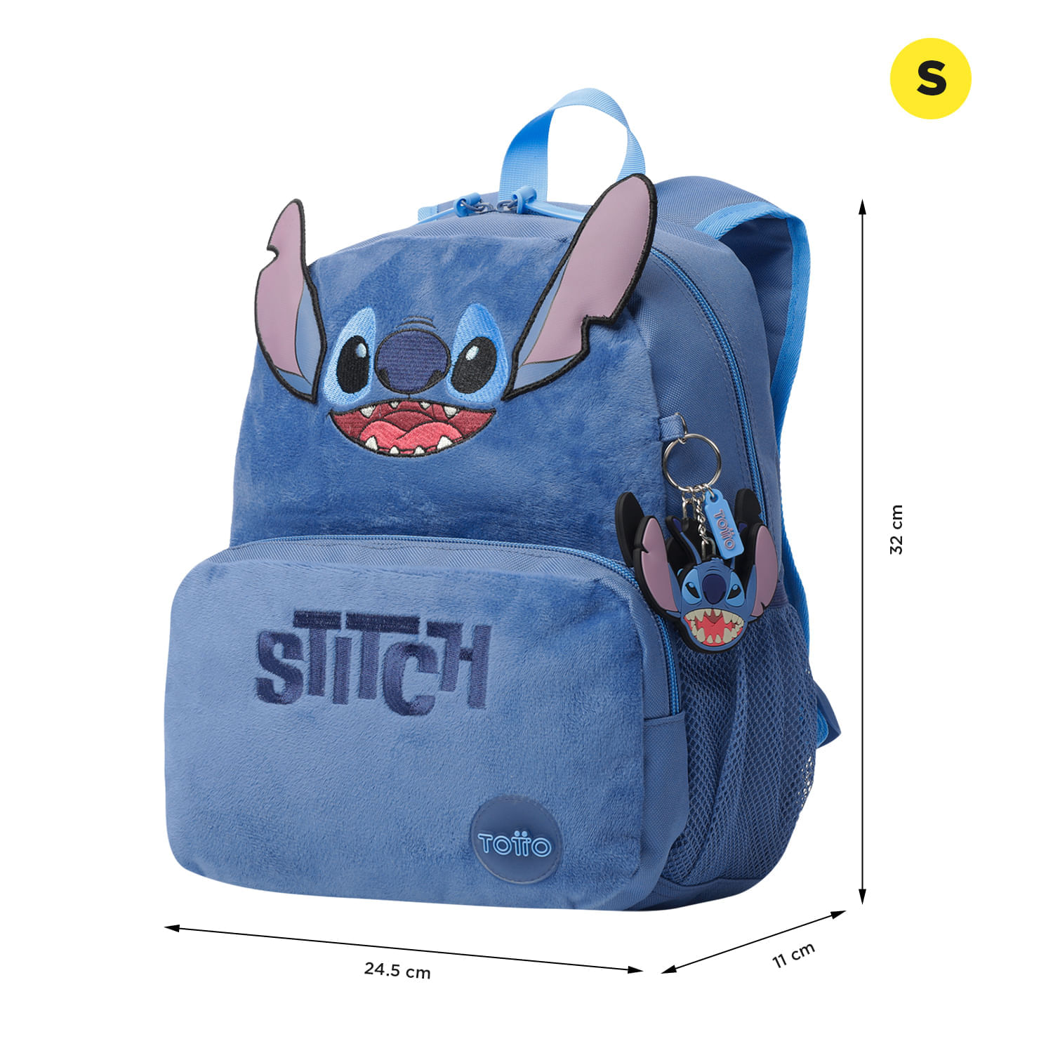 Morral para Niña Stitch Pequeño Azul | Totto