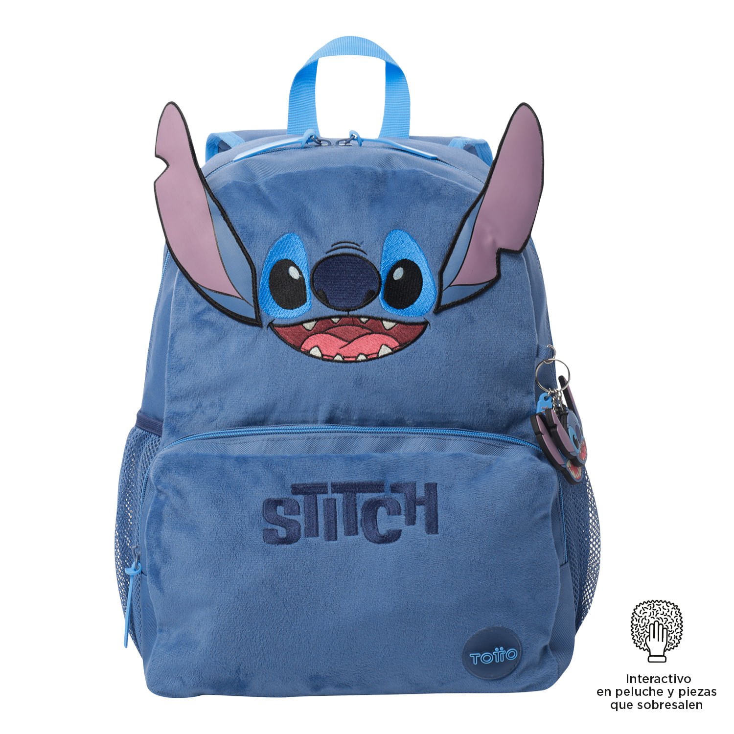 Morral para Niña Stitch Mediano Azul | Totto