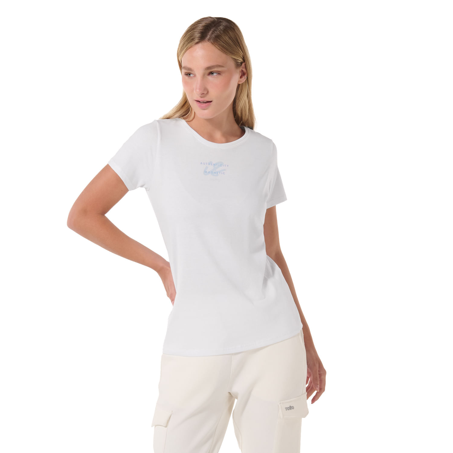 Camiseta para Mujer Thinky Xl Blanca | Totto
