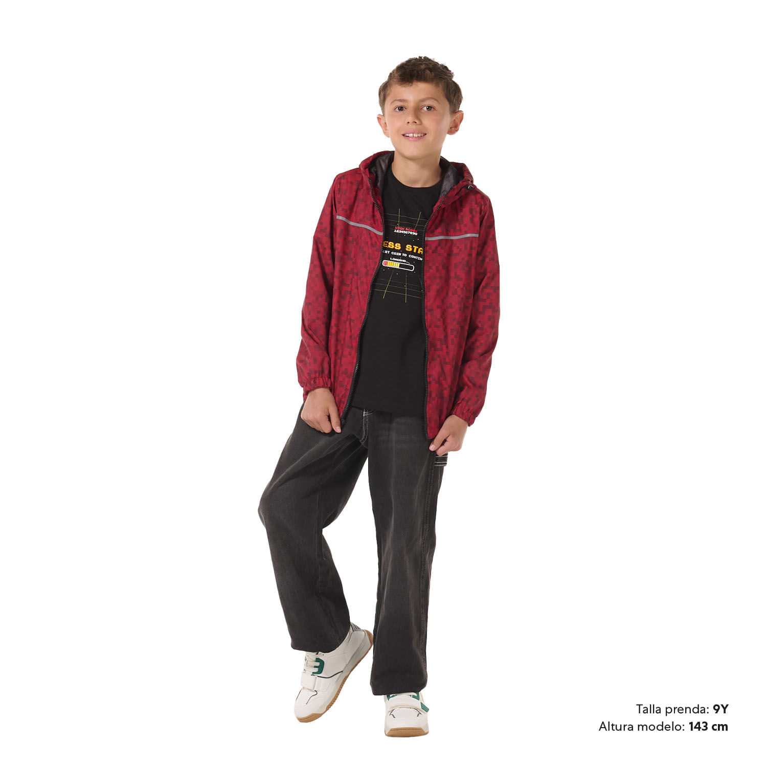 Chaqueta Impermeable para Niño Mosculer Kids Roja | Totto