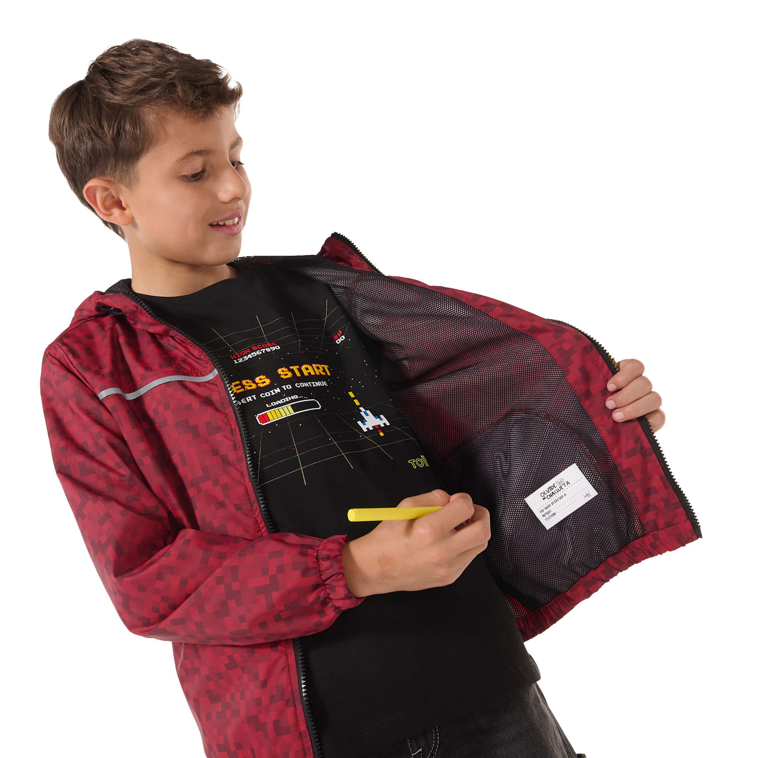 Chaqueta Impermeable para Niño Mosculer Kids Roja | Totto