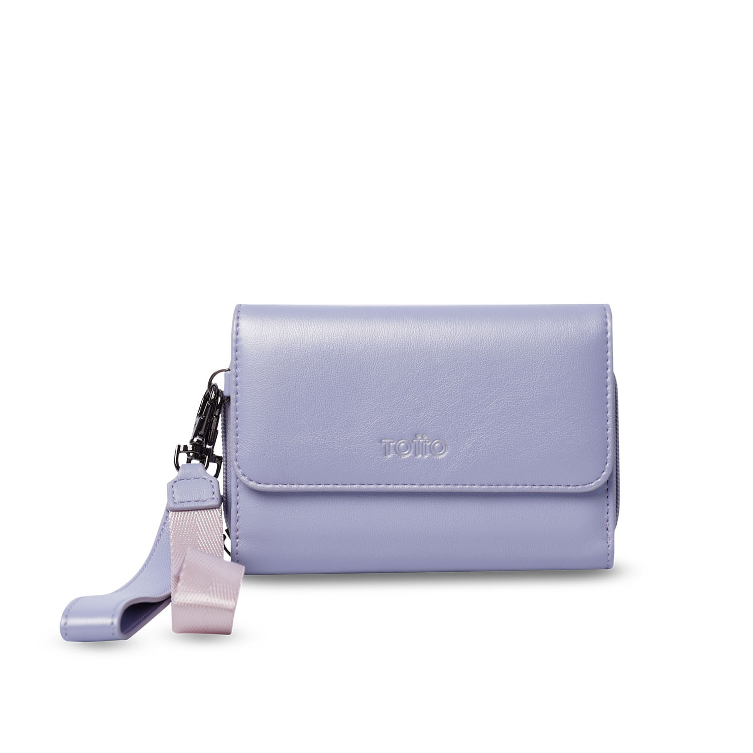 Billetera Totto Mujer Style Can con RFID Blocker Morada | Totto