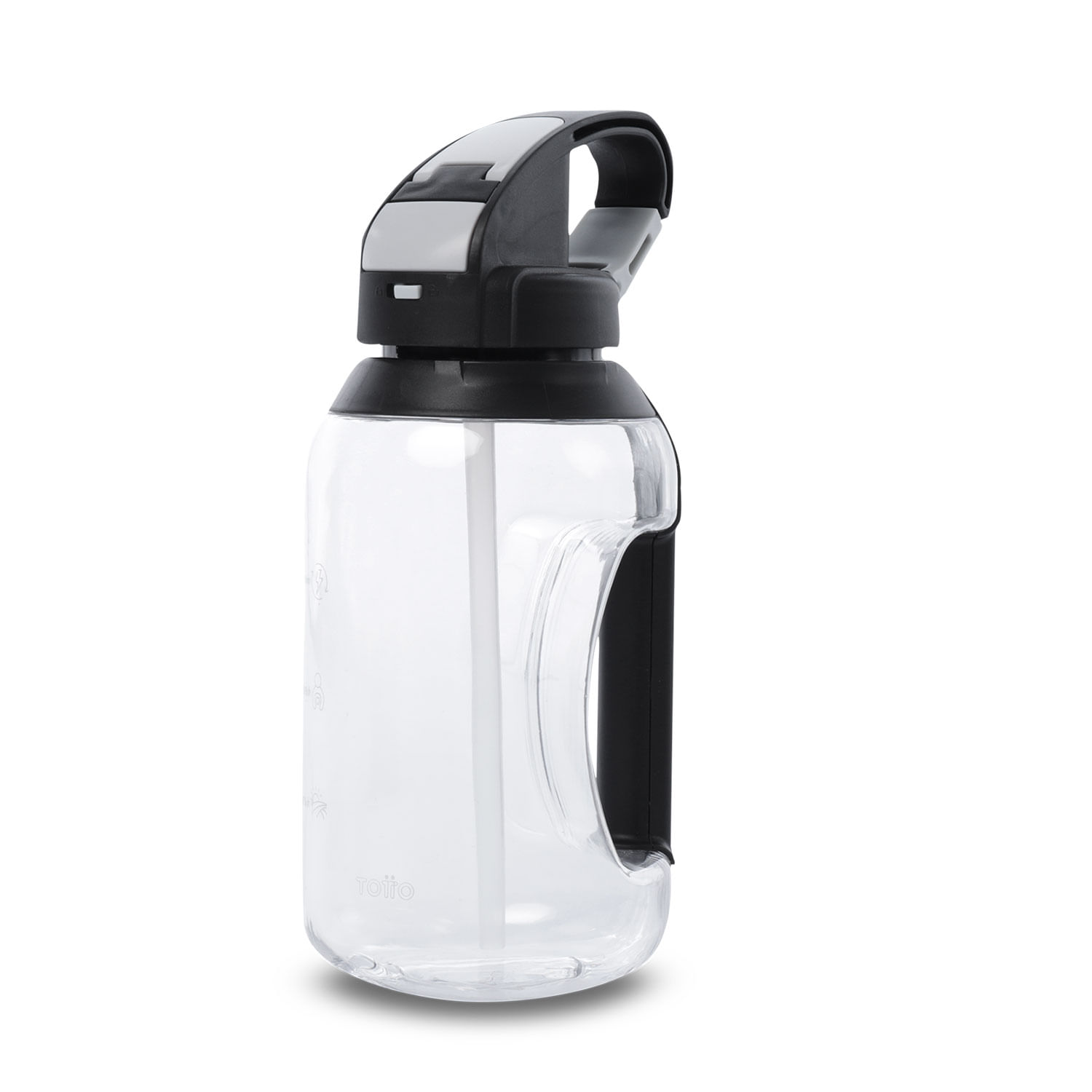 Botilito de plástico Zen 1500 ml Color Negro | Totto