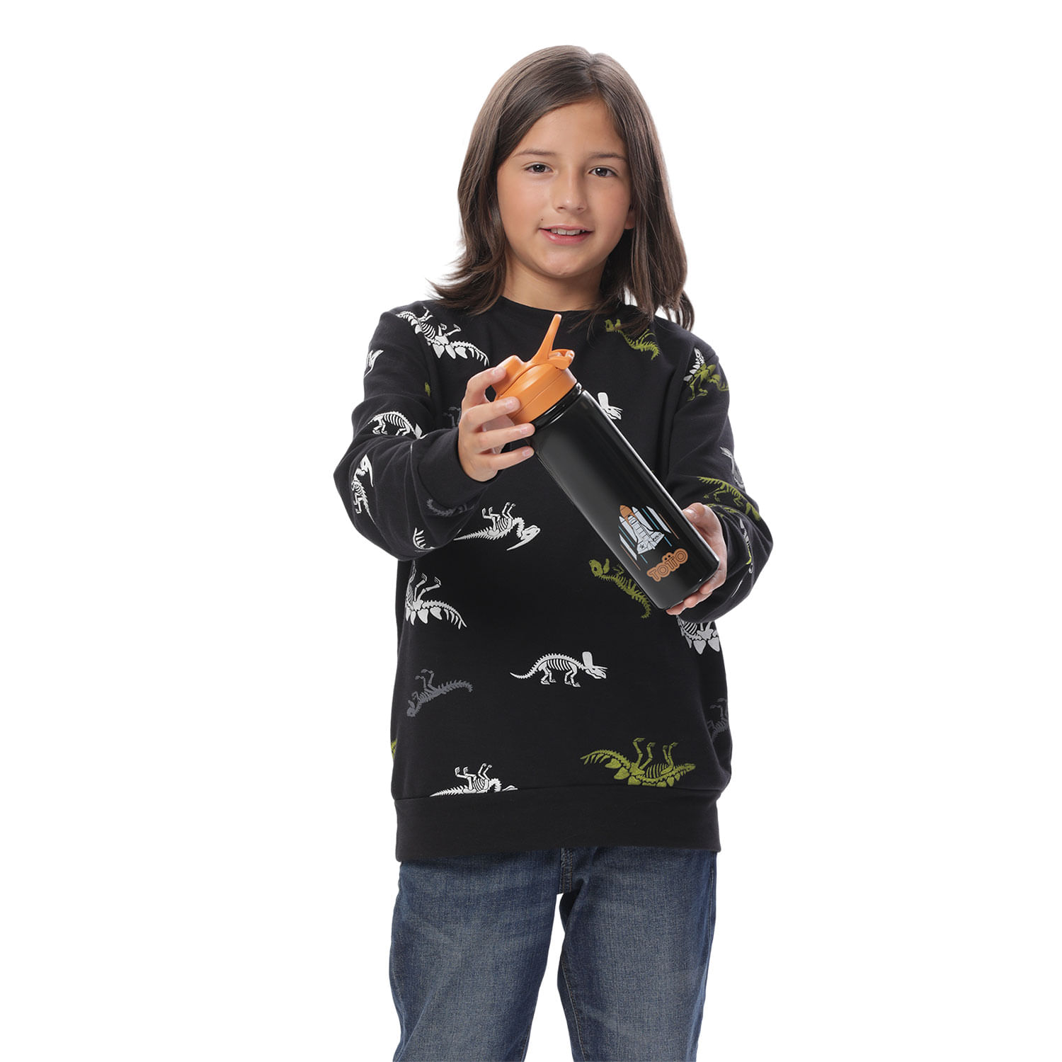 Botilito de agua para Niño Gemini 350 ML Negro | Totto