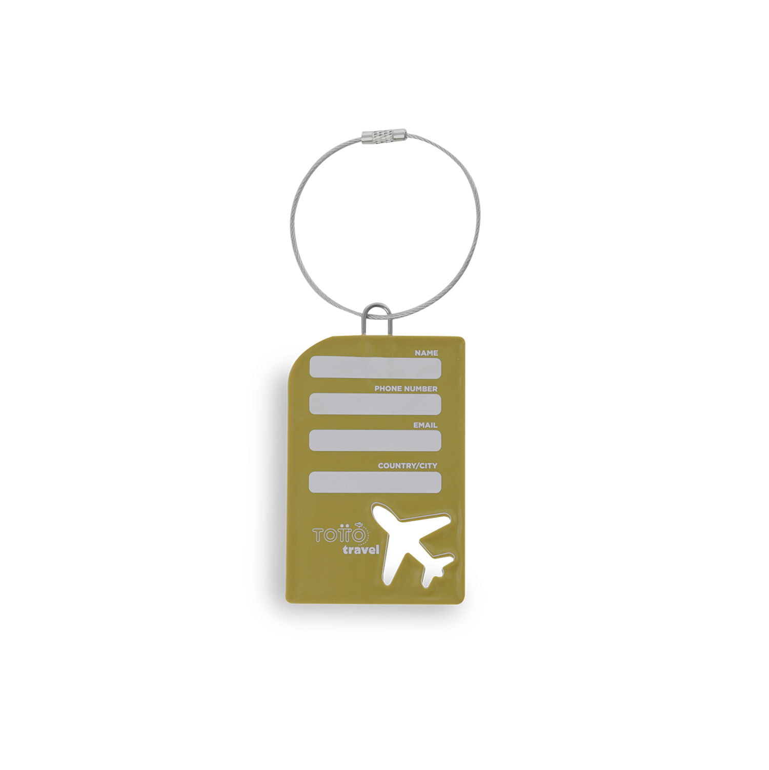 Tags para Maletas Travel Tag Beige | Totto
